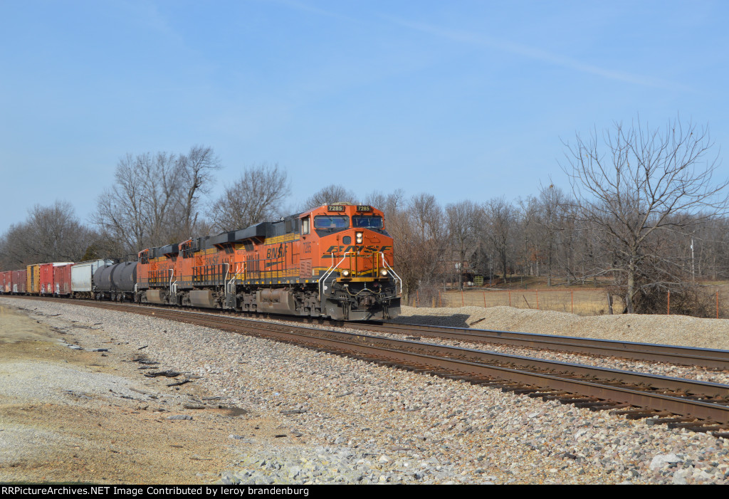 BNSF 7286 with the TULGAL